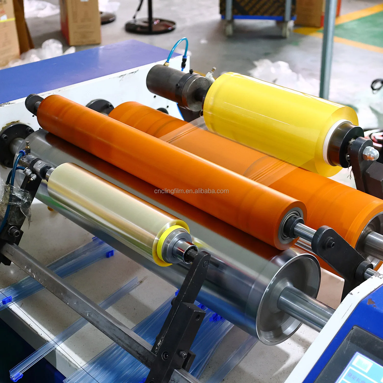 Fresh Wrap Packaging Food Food Grade 30cm*2500m Pvc Cling Film Jumbo ...