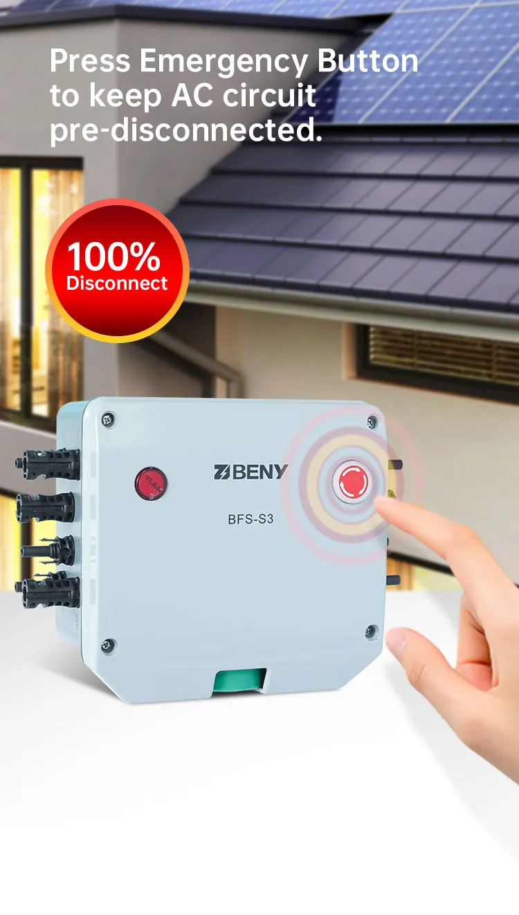 Firefighter Safety Switch for Solar PV Rooftops - ZJBENY