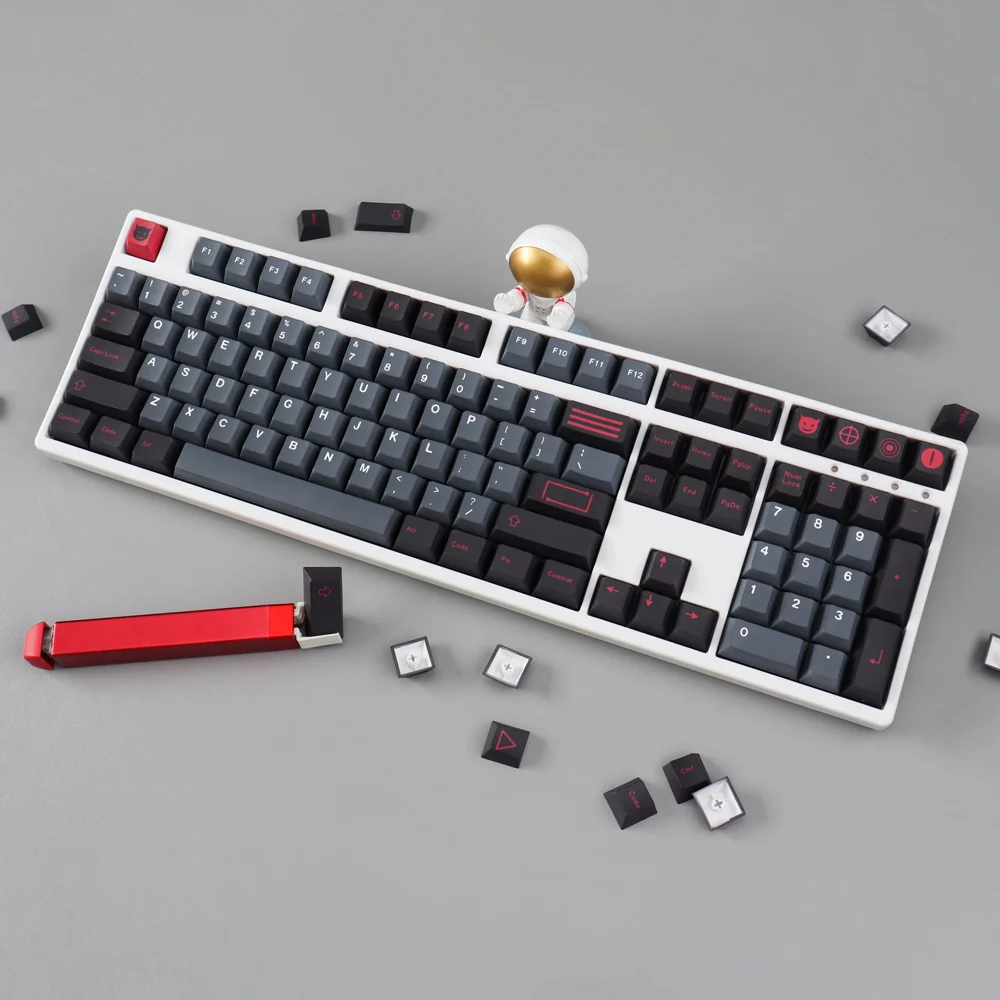 129 Keys Evil Dolch Keycaps Cherry Profile Pbt Dye Sublimation ...