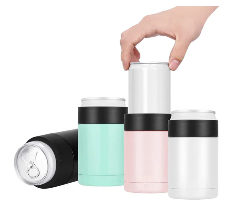 Supply 12 Oz Standard sublimation Double-wall Stainless Steel slim Can ...