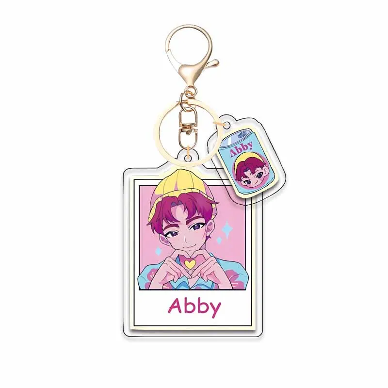 New Kpop Demon Hunters Huntrix Keychain Collection Cartoon Acrylic Key ...