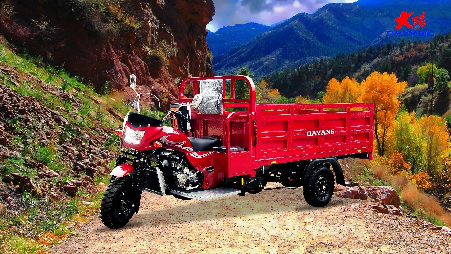 Chongqing RTR Apache 250cc Electric Motorized Tricycles 150cc Open ...