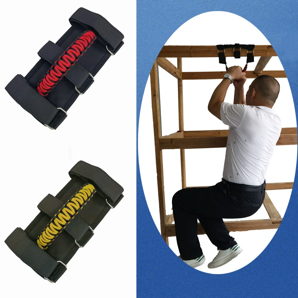 New Roof armrest Jeep Rope Braided Handle SUV Interior Lifting Handle ...