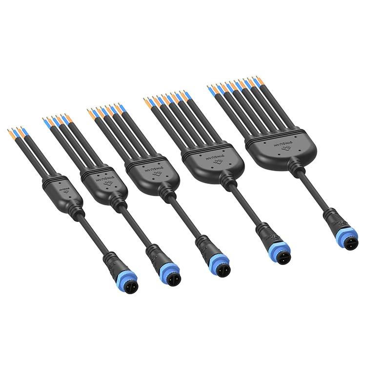 Y Splitter Cables Connector With Male Header Waterproof Connector ...