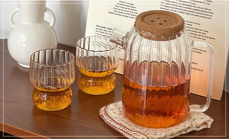 Office Kettle Borosilicate Glass Bubble Teapot Large Capacity Boiled ...