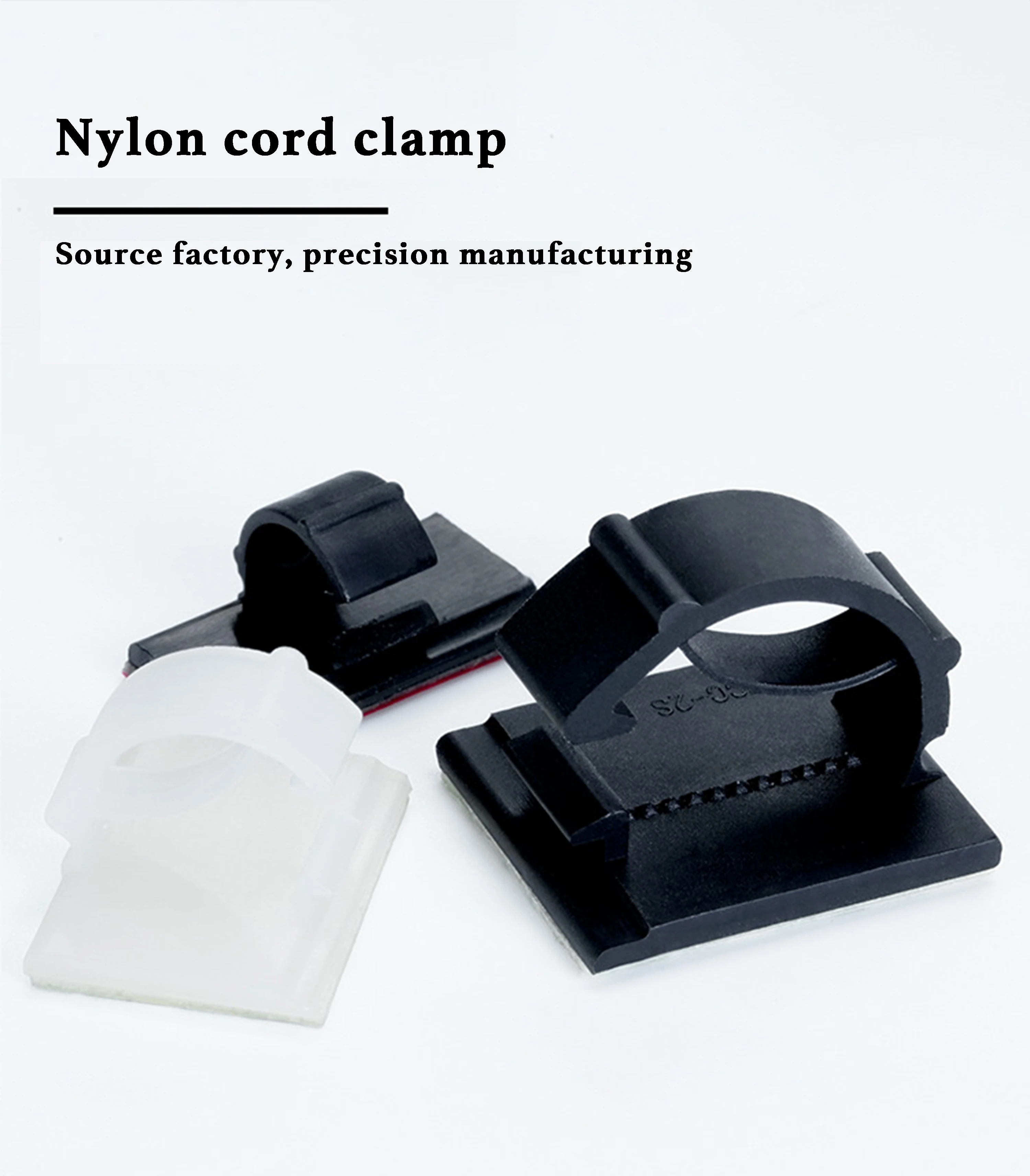 Multipurpose Self-adhesive Cable Clips Wire Clamps Cord Holders Cable ...