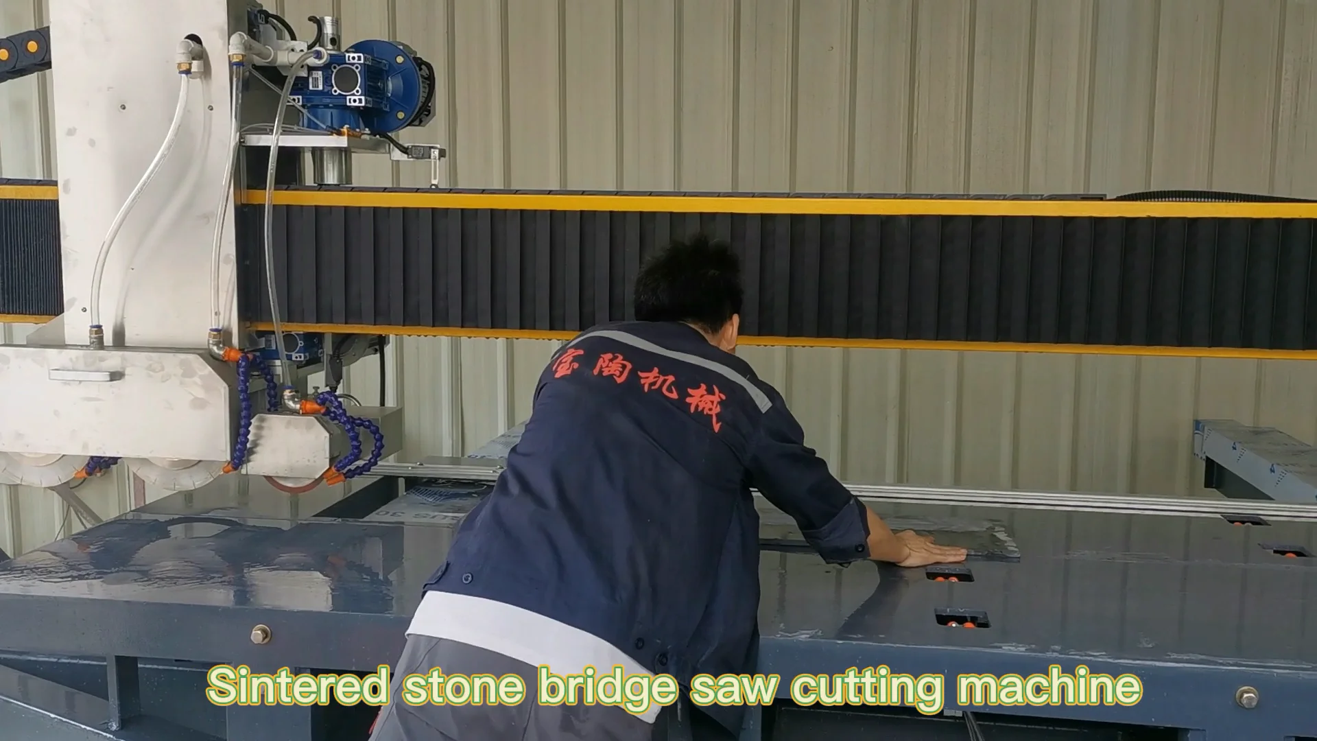 Sintered Stone Bridge Saw Granite Waterjet Cutting Machine Cnc ...