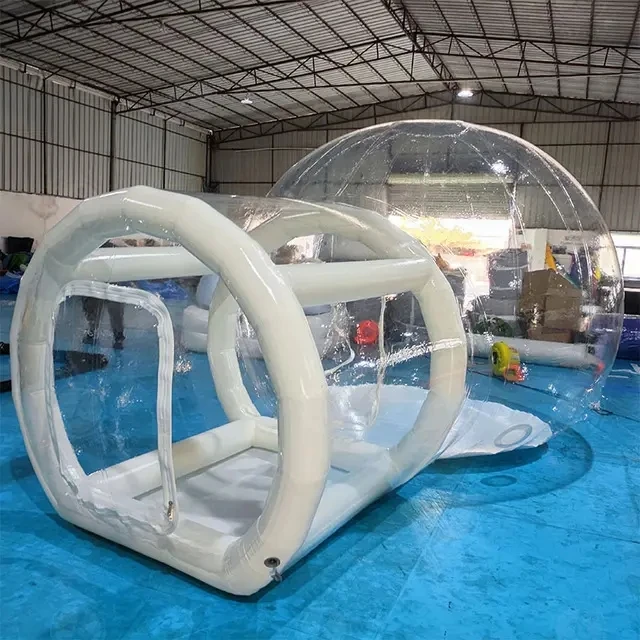 Fun House Giant Clear Inflatable Bubble Tent Crystal Igloo Dome ...