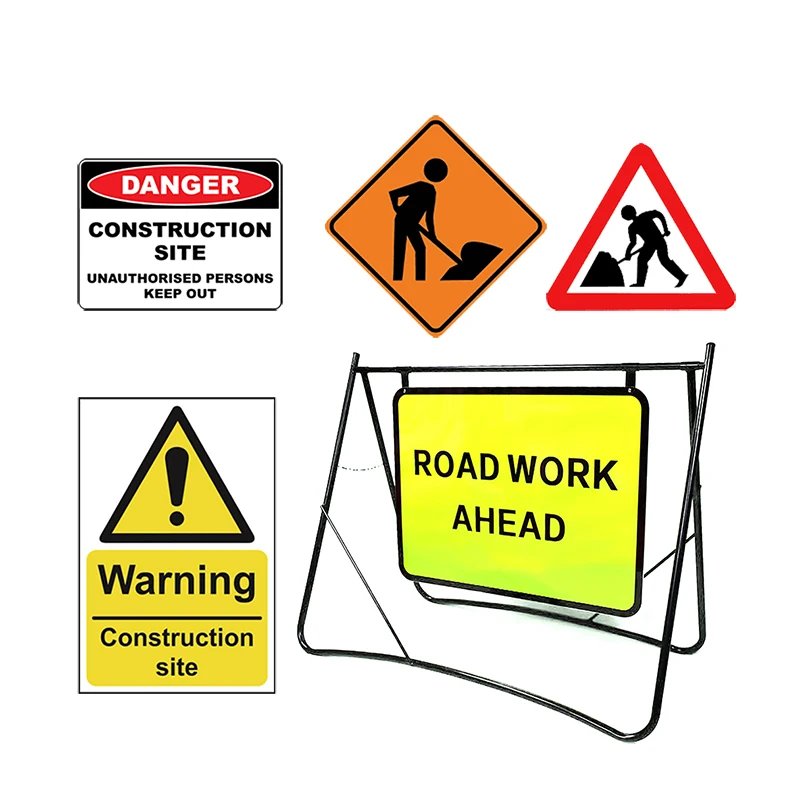 Reflective Temporary Roadway Portable Folding Traffic Control ...