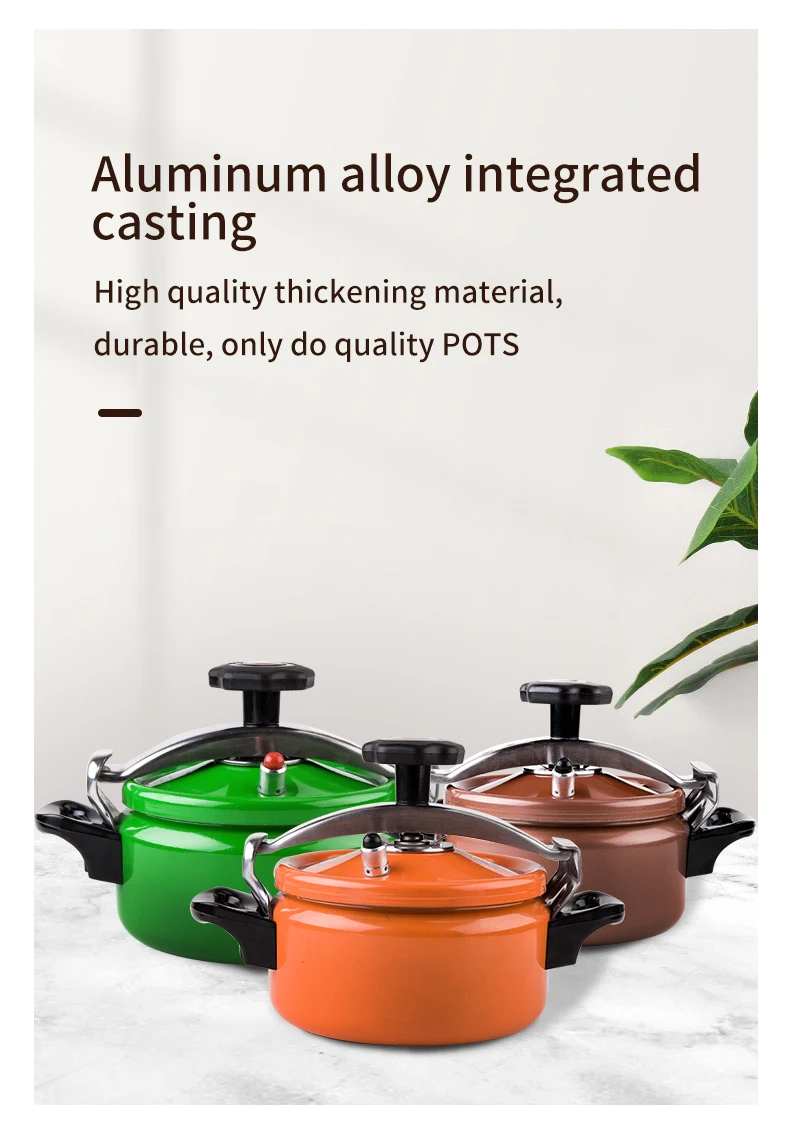 Multi-functional Portable Pressure Cooker Aluminum Soup Rice Cooking ...