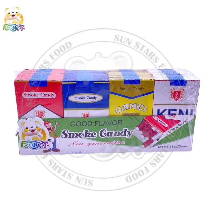 Cute Shape Cigarette Candy Oem Halal Candy Fruit Sweets Funny Smoke ...