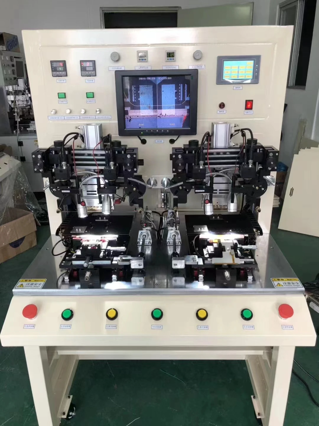 New Cog Fog Fpc Cof Bonding Hot Press Machine For Manufacturing Plant ...