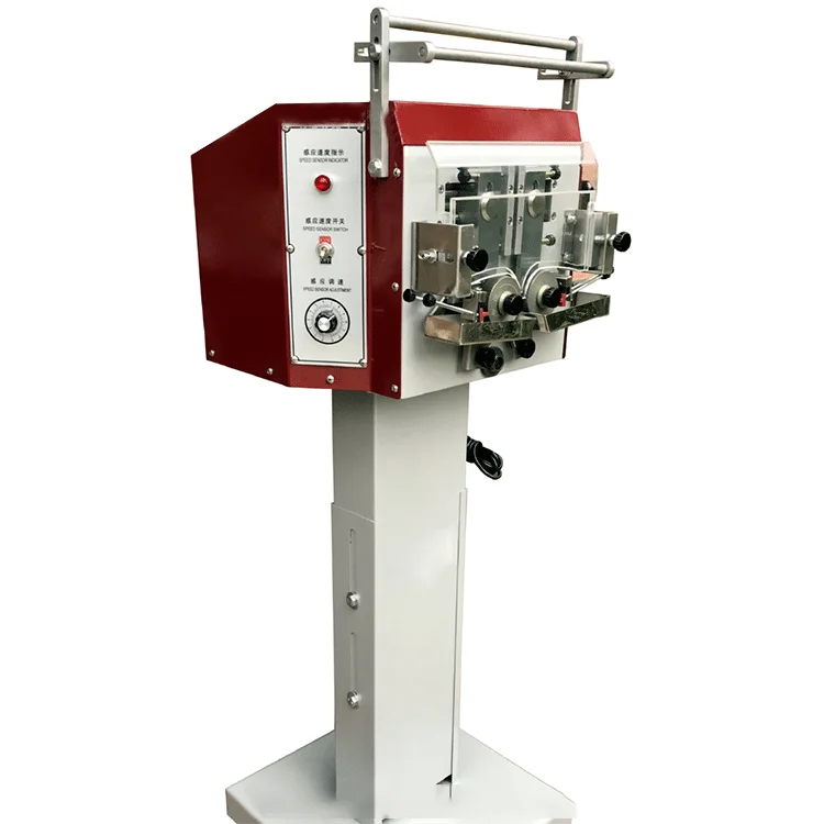 Vertical Double Side Leather Belt Edge Painting Machine