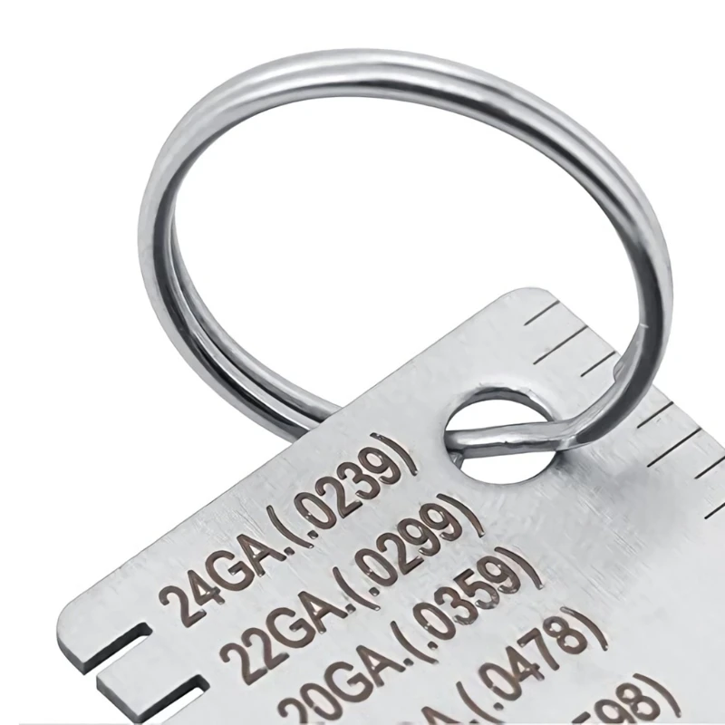 Stainless Steel Weld Inspection Ruler Caliper - Accurate Thickness ...