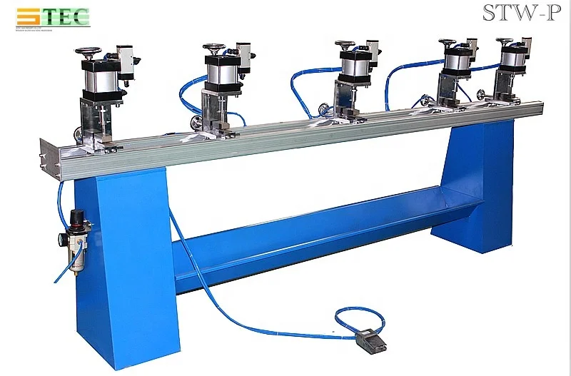 Pneumatic Wooden Venetian Blind Slat Punching Machine For 25mm,35mm ...