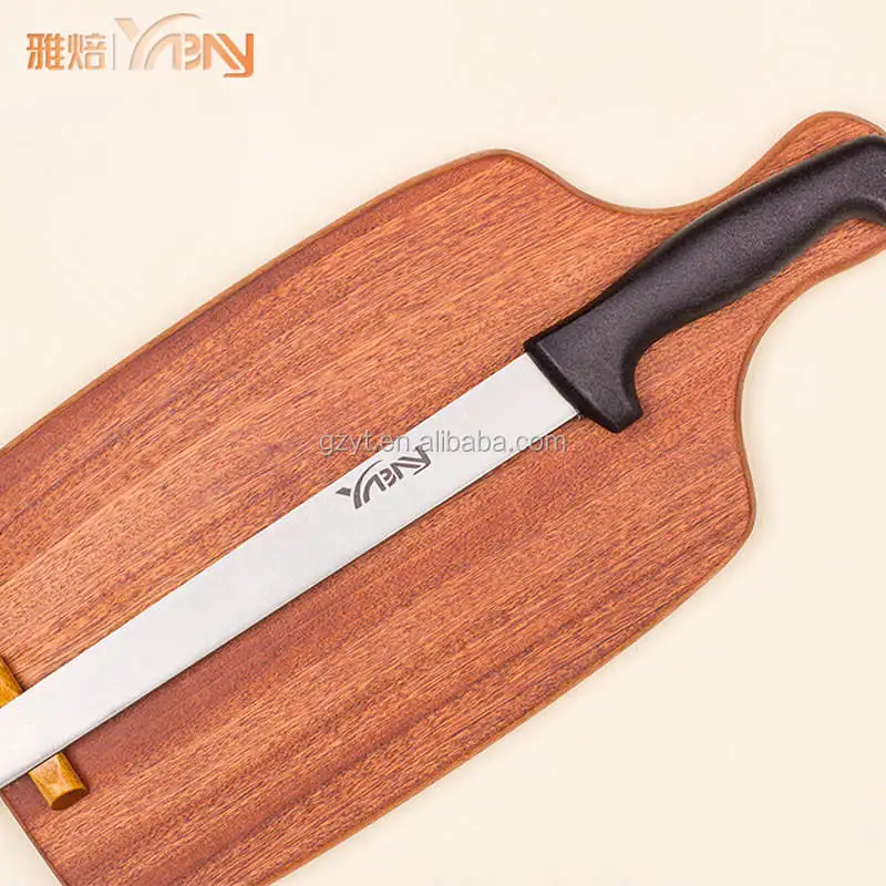 Wholesale Stainless Steel Cake Bread Knife with Plastic Handle Kitchen ...