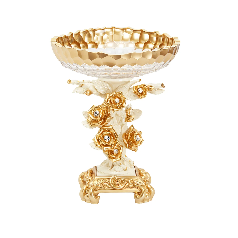 Italian Style Home Decoration Baroque Aesthetic Crystal Vases Artistic ...