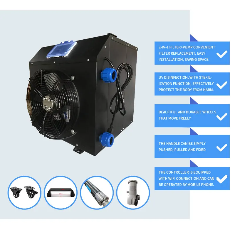 2023 Athlete Fitness Recovery Ice Bath Chiller - Ozone Cycle Use