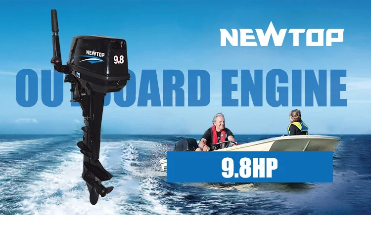 Tohatsu 2-Stroke 9.8HP 8HP Model Outboard Motor Marine Outboard Engines ...
