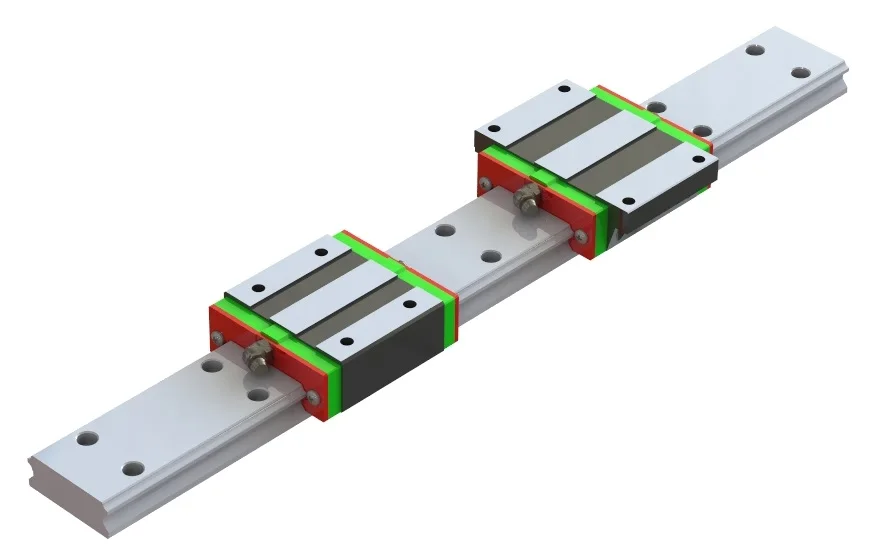 HIWIN Retail Industries Aluminium Profile Linear Guides QRL20CA QRL25CA ...