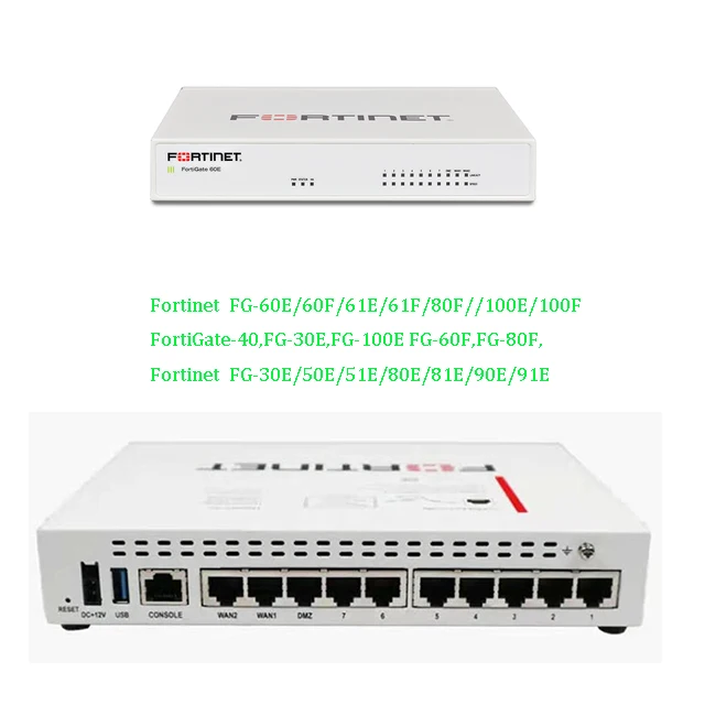 Fortinet Fg60f Fg-101f 100f 40f 60e 60d 201f 30e 61f 200f 100e 600d 500e 81f 50e 80f With ...