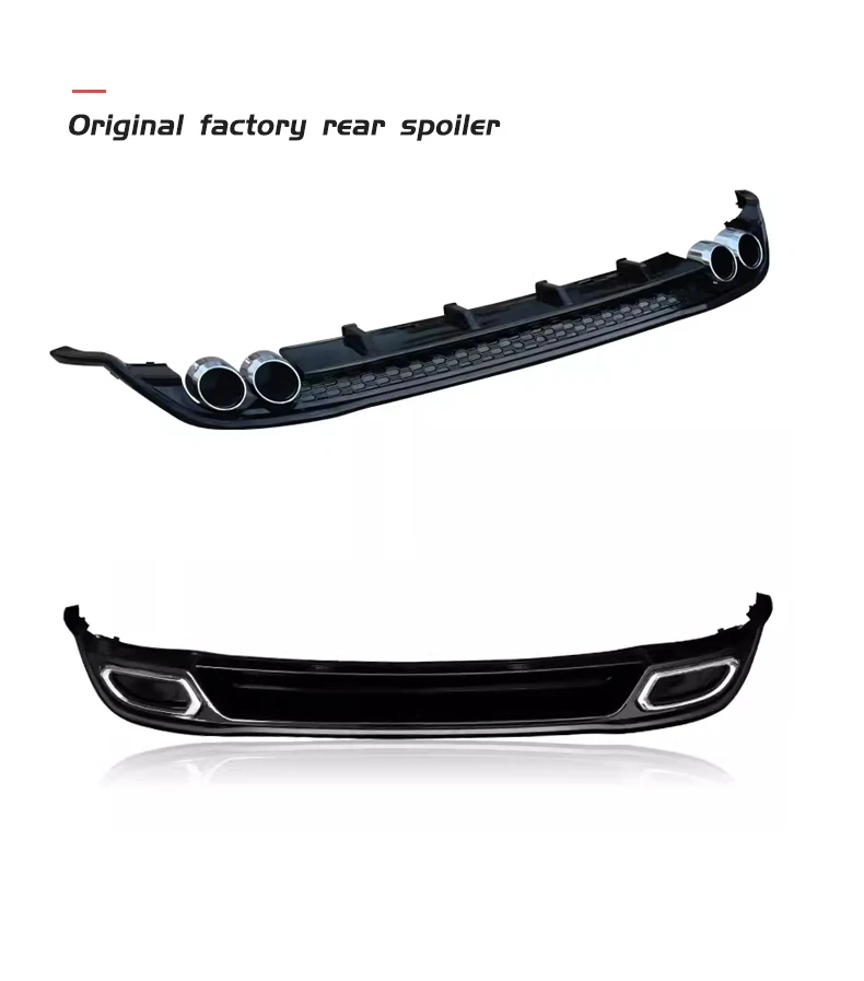 R-line Style Rear Bumper Lip Diffuser Car Body Kits For Vw Golf 7golf 7 ...