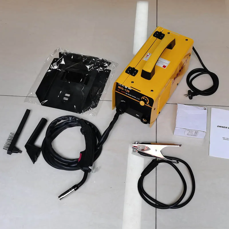 Mig Gasless Lasser Flux Core Lasser 220v 120 Een Digitale Lasser Met ...
