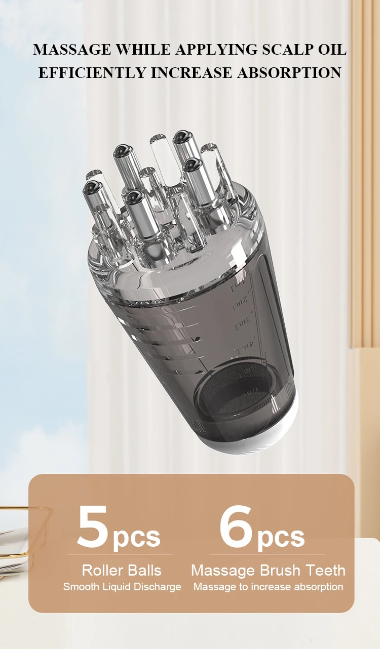 Mini Handheld Anti Hair Loss Scalp Massage Liquid Dispenser