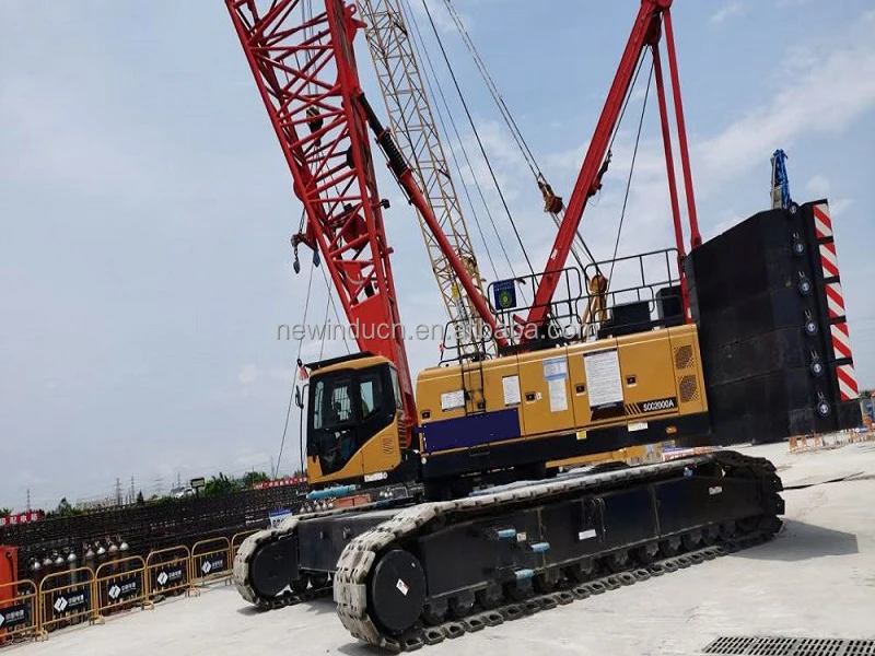 High Stability 150Ton Hydraulic Crawler Crane 150T Crawler Crane ...
