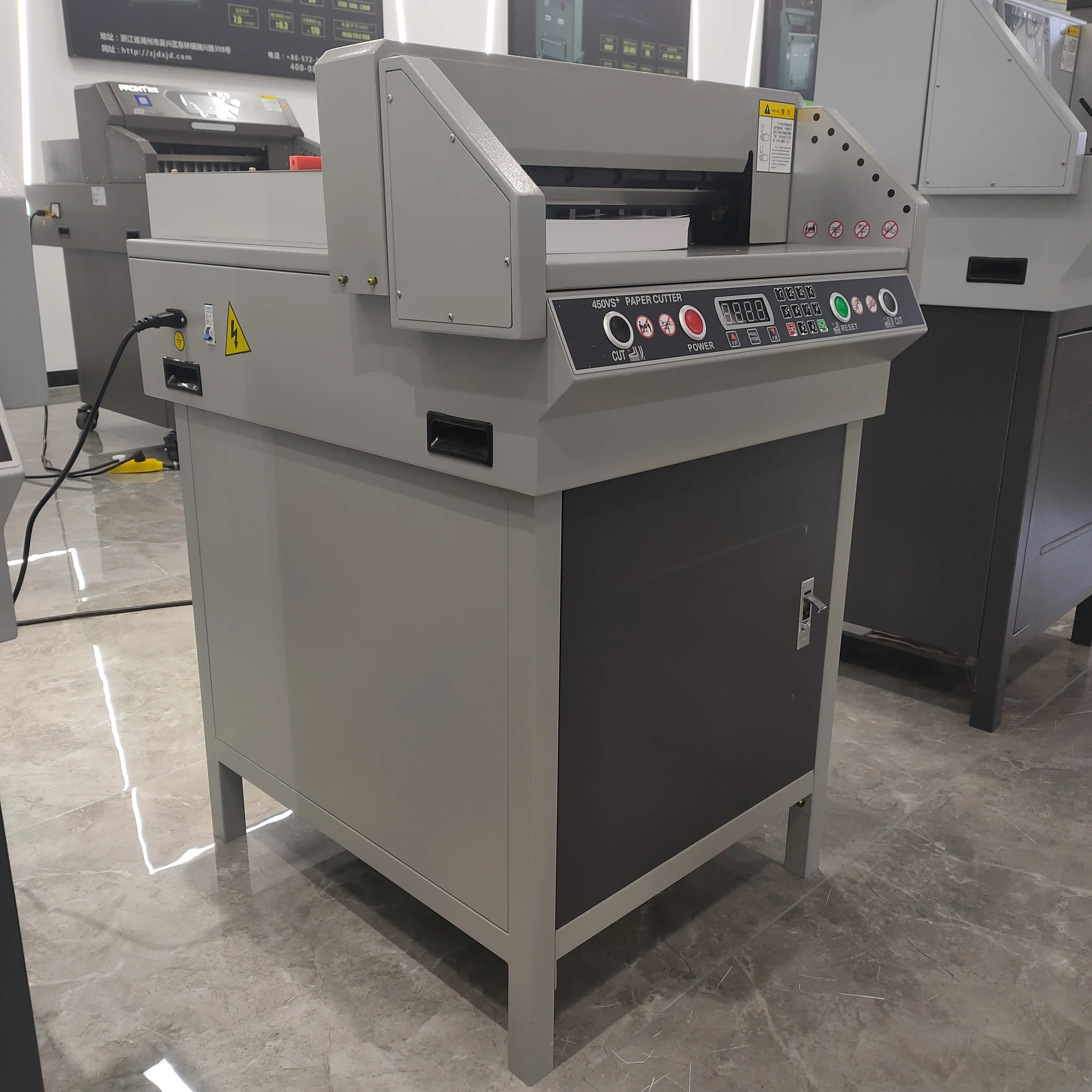 G450VS+ Electric Guillotine Paper Digital Paper Cutting Machine 450mm ...