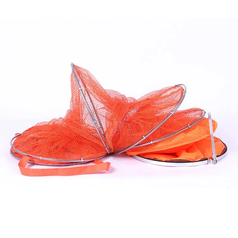 Nylon Double Ring Stainless Steel Glued Fishing Protection Red De Pesca ...