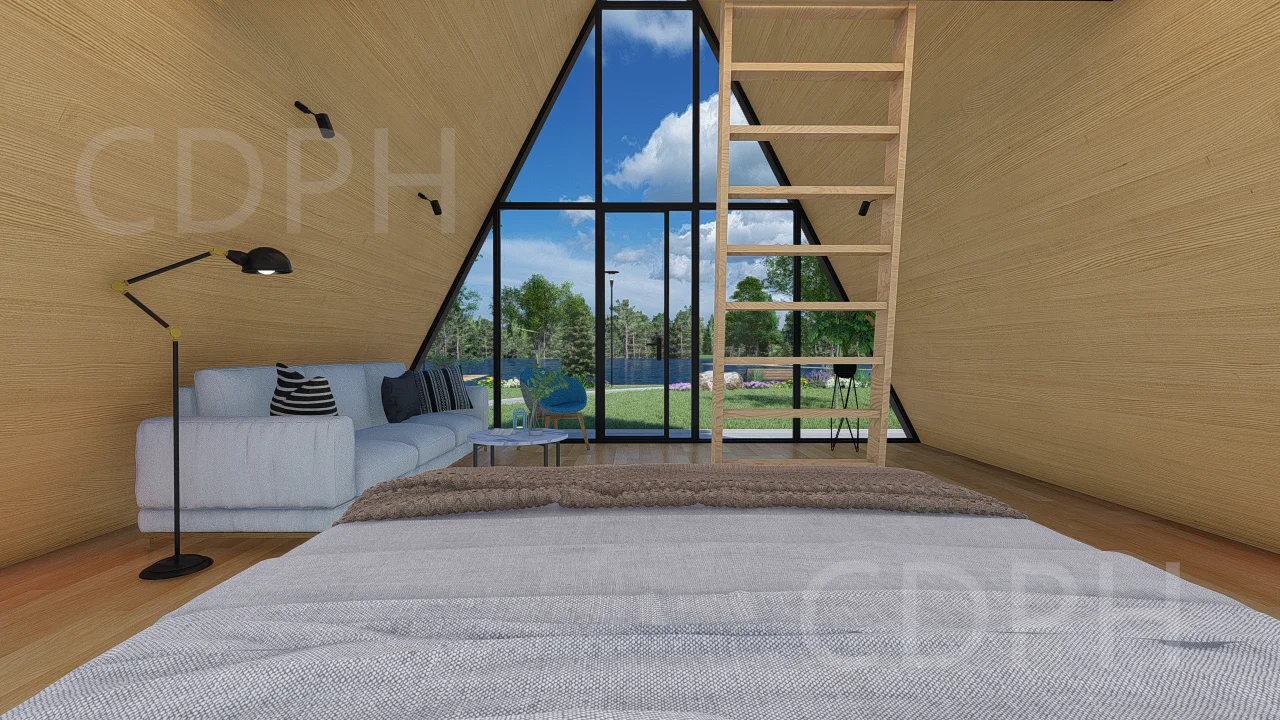 Luxury Prefab Resort House - Shipping Container 2 Bedroom Cabin with ...
