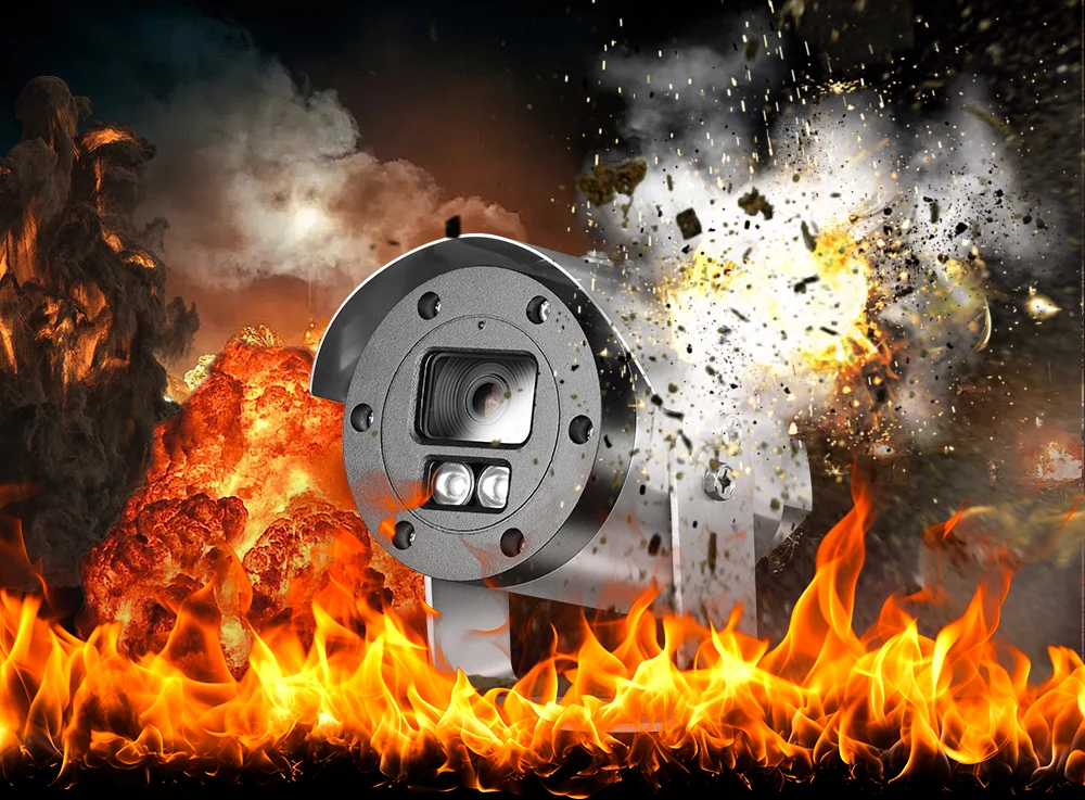GA-EX3FI-M8SS - 8MP Explosion Proof Camera with Night Vision