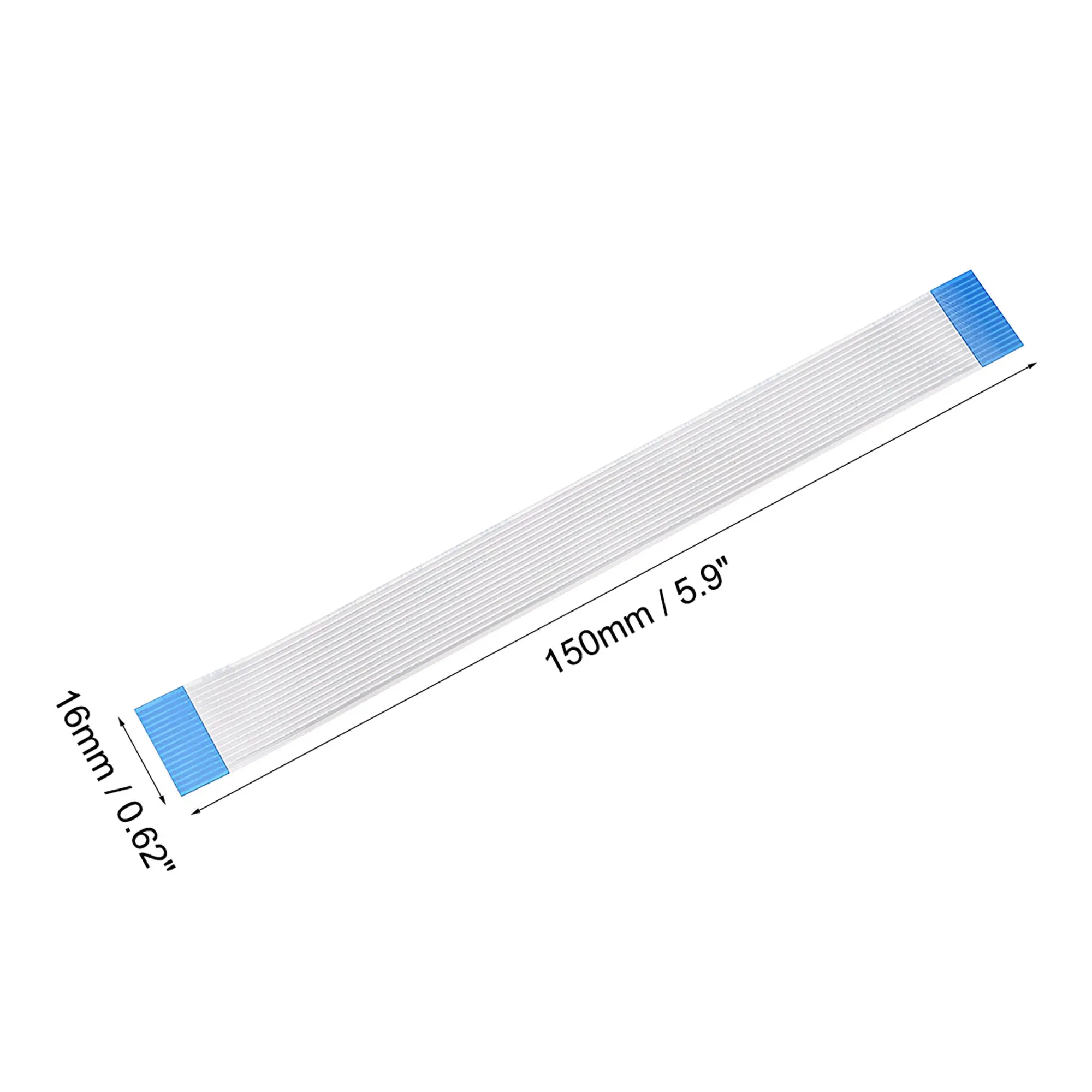 Custom FFC Cable Assembly Flexible Flat Cable 1.0mm Pitch 4 Pins 6Pins ...