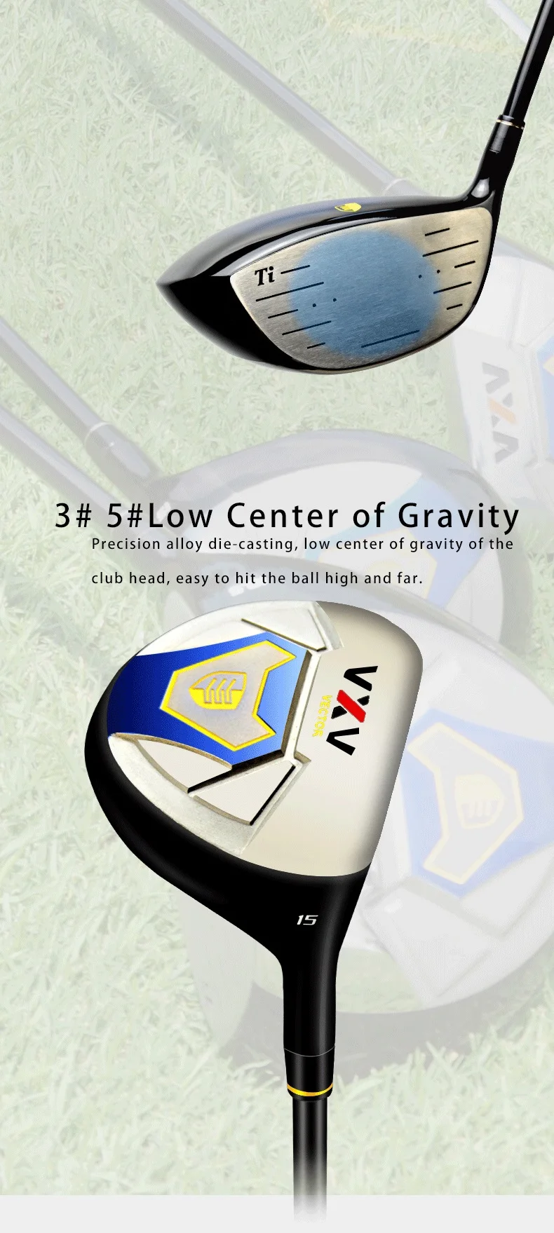Hot Sale Srixon Big Bertha Callaway Golf Club Putter Driver Wedge Iron ...