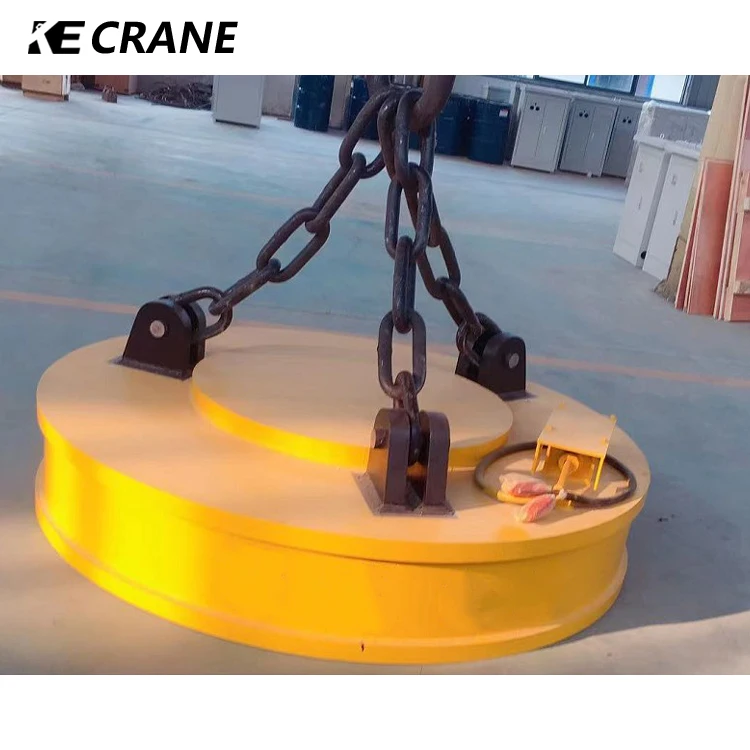 Cast Ingot Handling Lifting Crane Scrap Metal Lifting Electromagnet ...