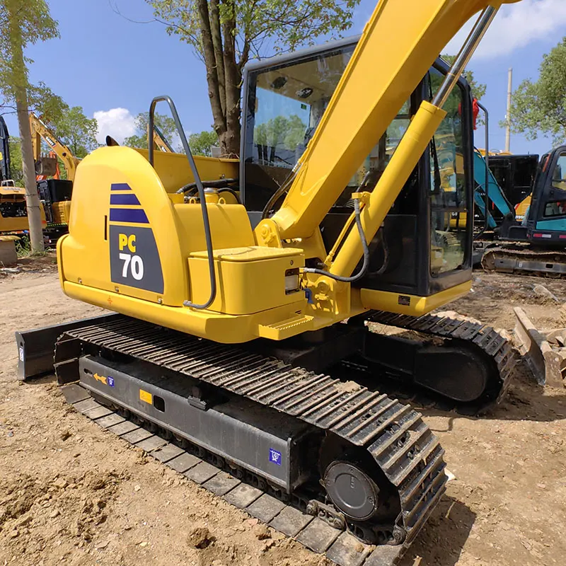 Used Backhoe Komatsu PC70-8 Second-hand PC60-7/PC78 Japan Komatsu 7Ton ...