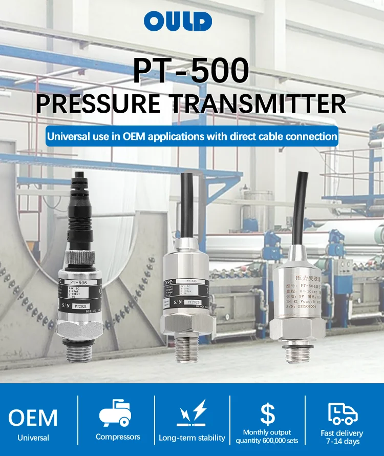 Automotive Pressure Transducer Transmitter 4-20ma 0.5-4.5V Pressure ...