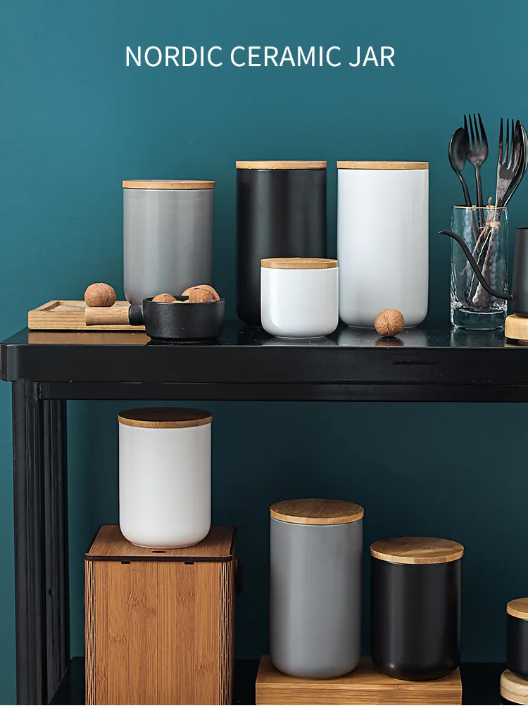 Tarro De Ceramica - Versatile Storage for Kitchen Essentials