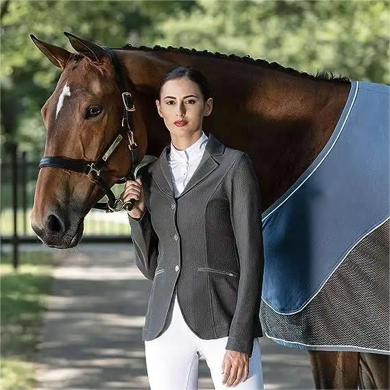 Direct Sale Equestrian Jacket High Quality Ladies Racing Competition ...