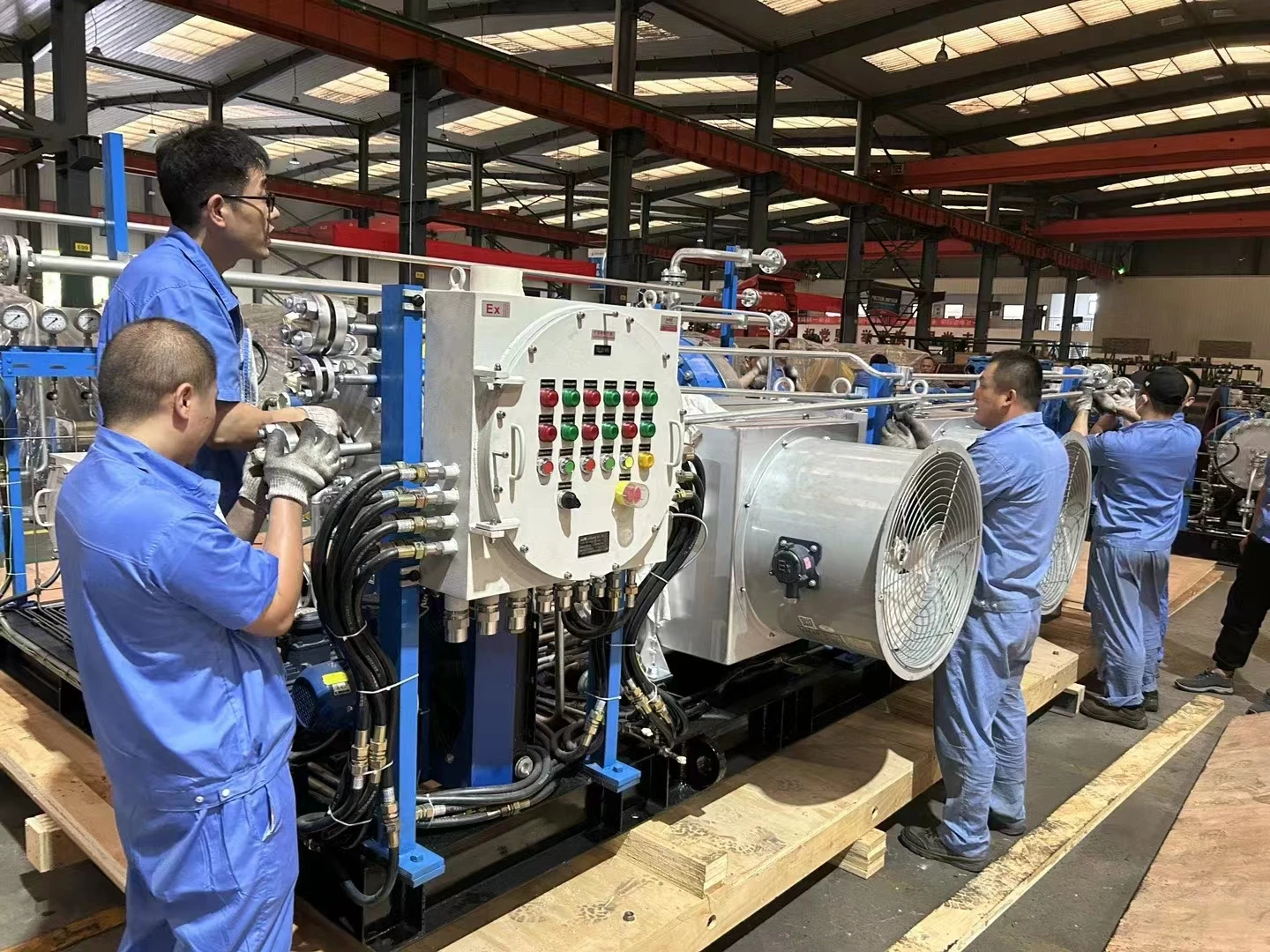 Large Pressure Argon Gas Compressor Hydrogen Sulfide Diaphragm ...