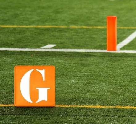 GIBBON Football Field Yard Line Markers, High Visibility Weighted ...