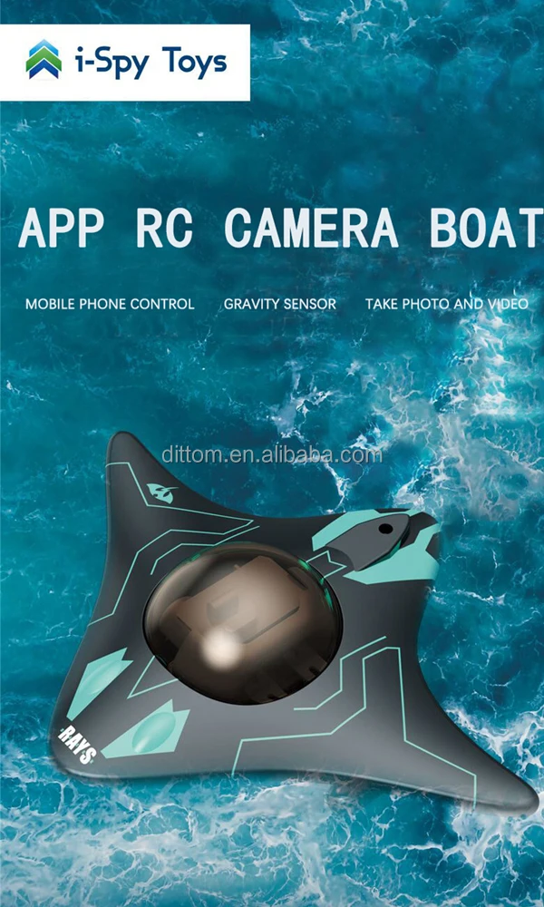 I-spy Camera Boat - Real-Time Underwater FPV Spy Vessel
