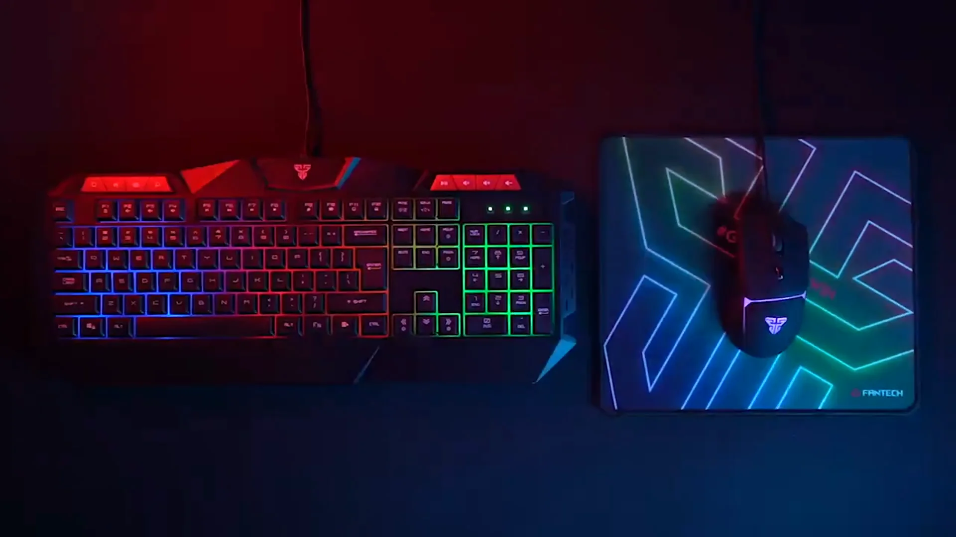 Fantech P31 Wholesale Customize Gaming Keyboard Mouse Stand Combo P51 ...