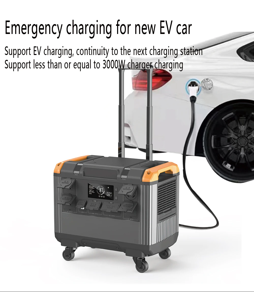 3kw Portable Power Station Supply Solar Generator 3000w Generator Backup For Solar Power - Buy ...