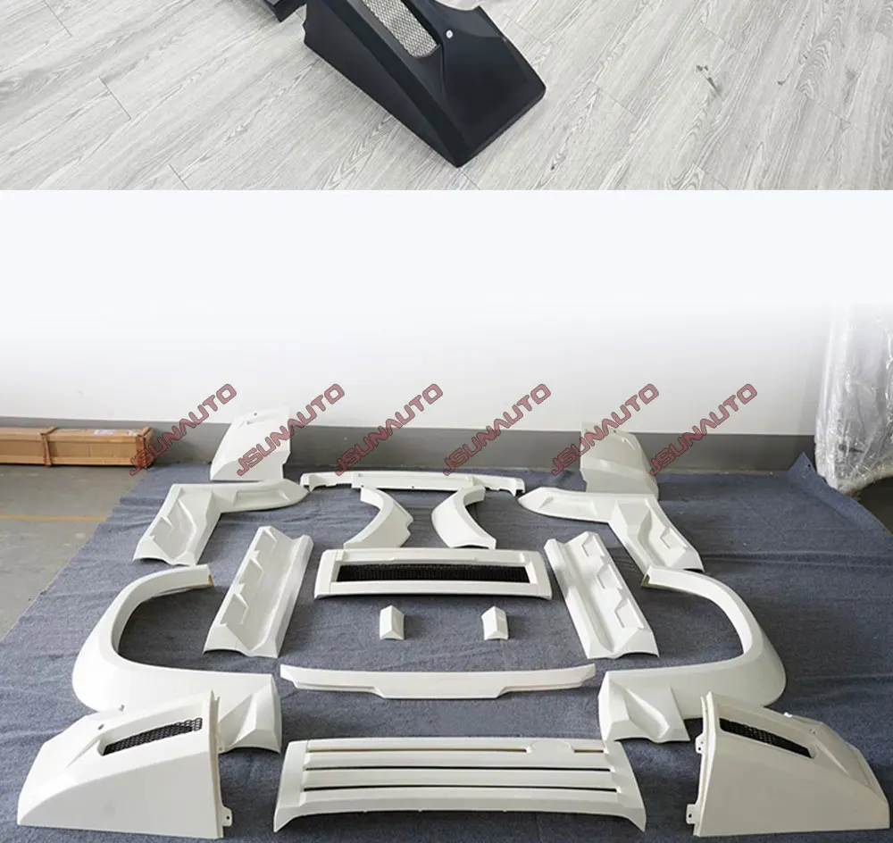 2020-2023 Defender 110 Facelift Carbon Engine Hood Wide Fender Body Kit ...