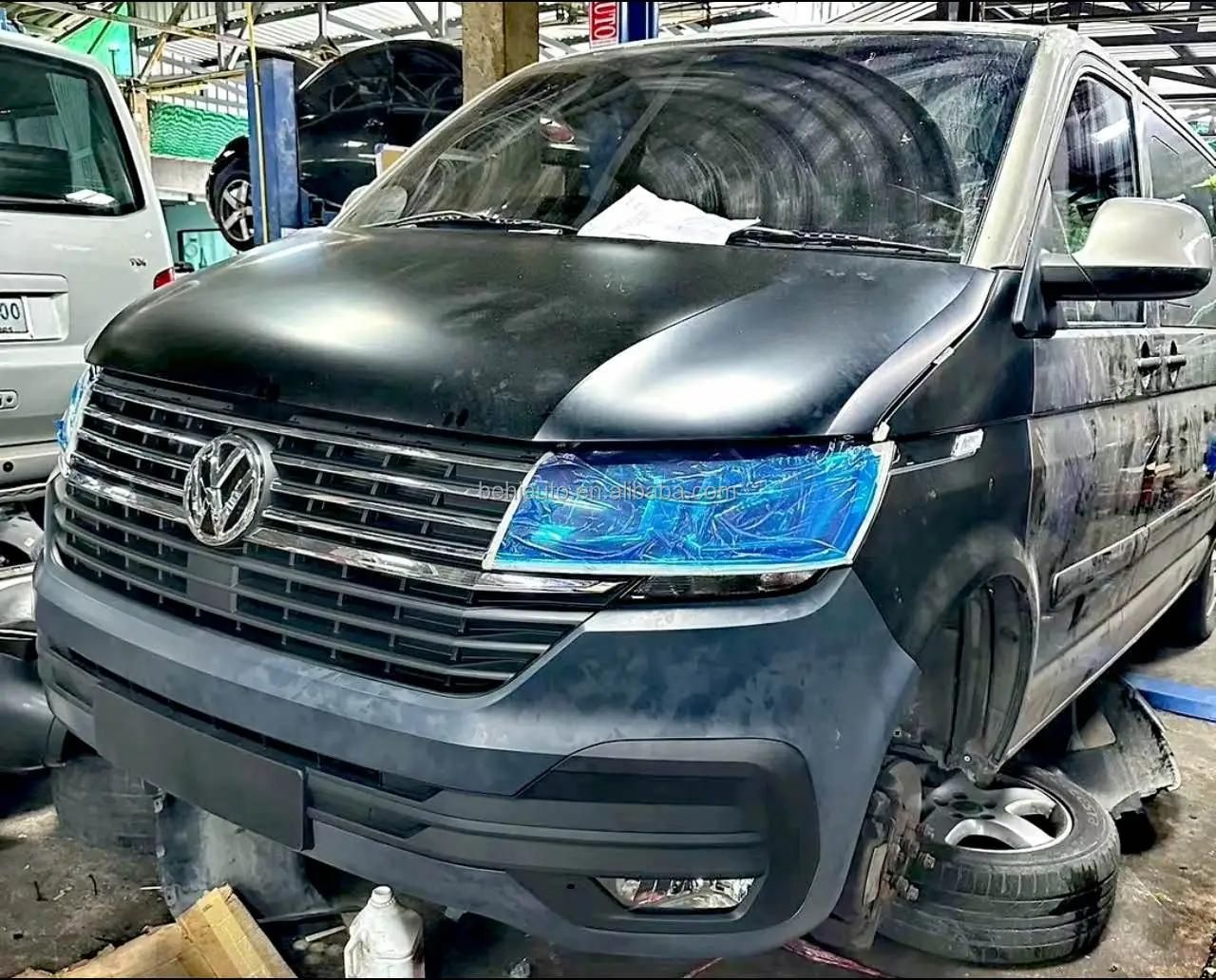 VW Multivan T5 T6 Body Kit Upgrade to T6.1 Style – Front Rear Bumper ...