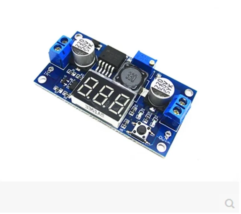 Lm2596 Dc-dc Adjustable Buck Module With Voltmeter Display - Buy Dc ...