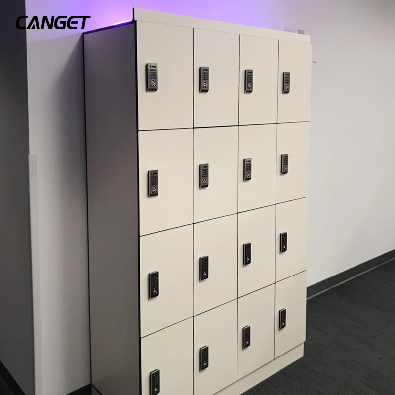 Jialifu Commercial HPL Board Digital RFID Office Lockers