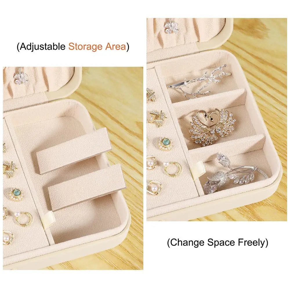 Luxury Velvet Necklace Ring Jewellery Boxes Small Jewel Storage Boxes ...